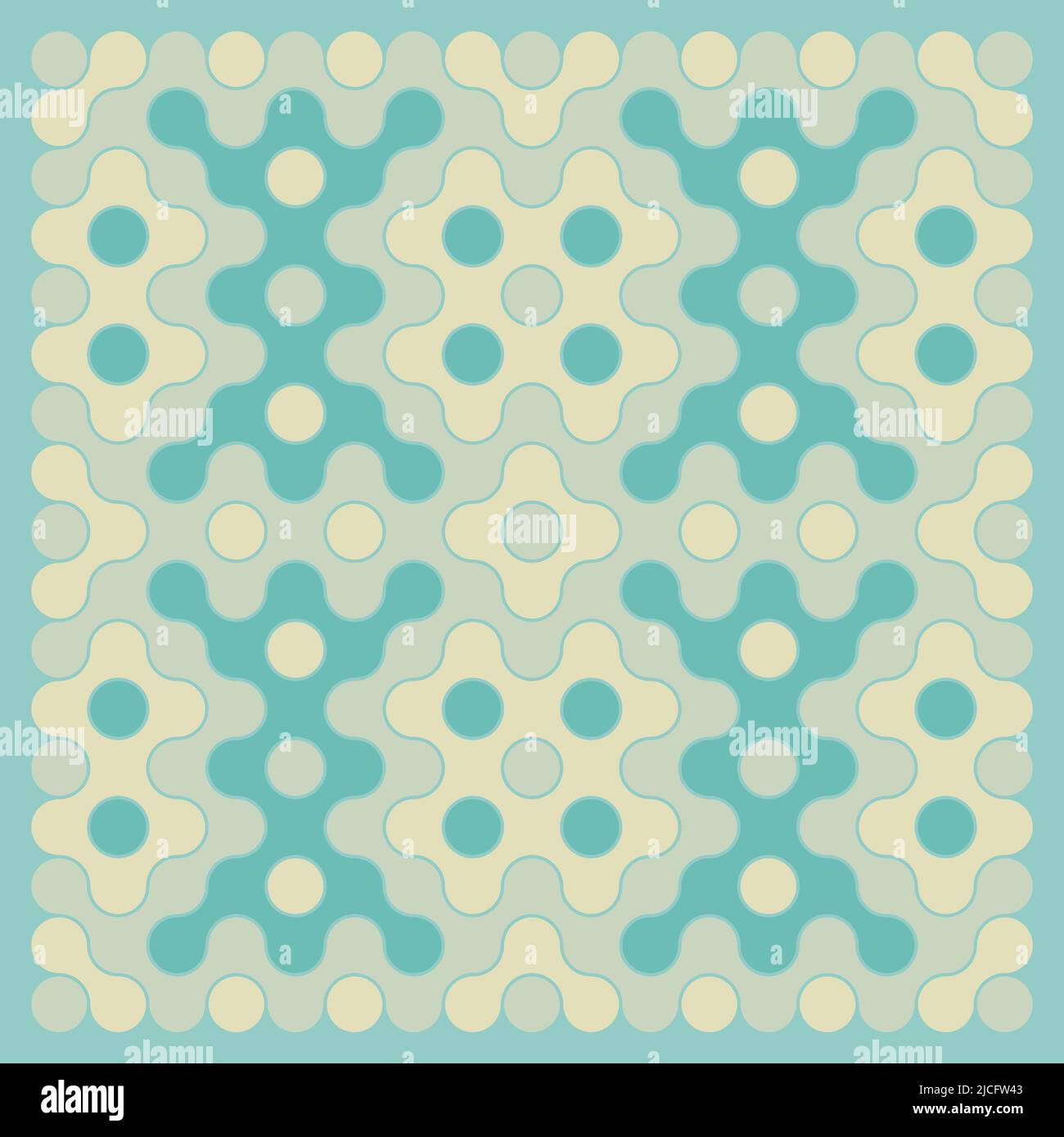 Random color rounded truchet tiling illustration Stock Vector Image ...