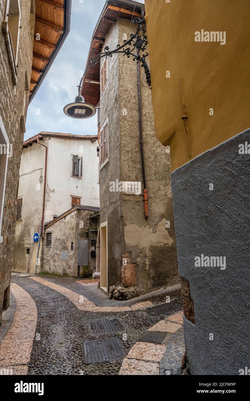 Old downtown of Arco, Italy Stock Photo - Alamy
