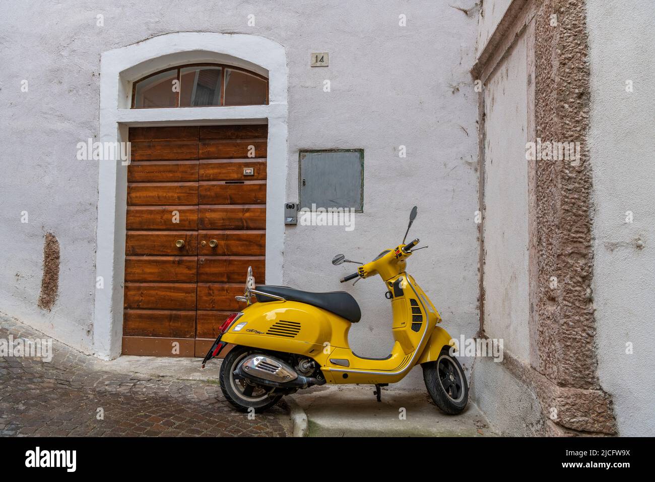Old downtown of Arco, Italy Stock Photo - Alamy