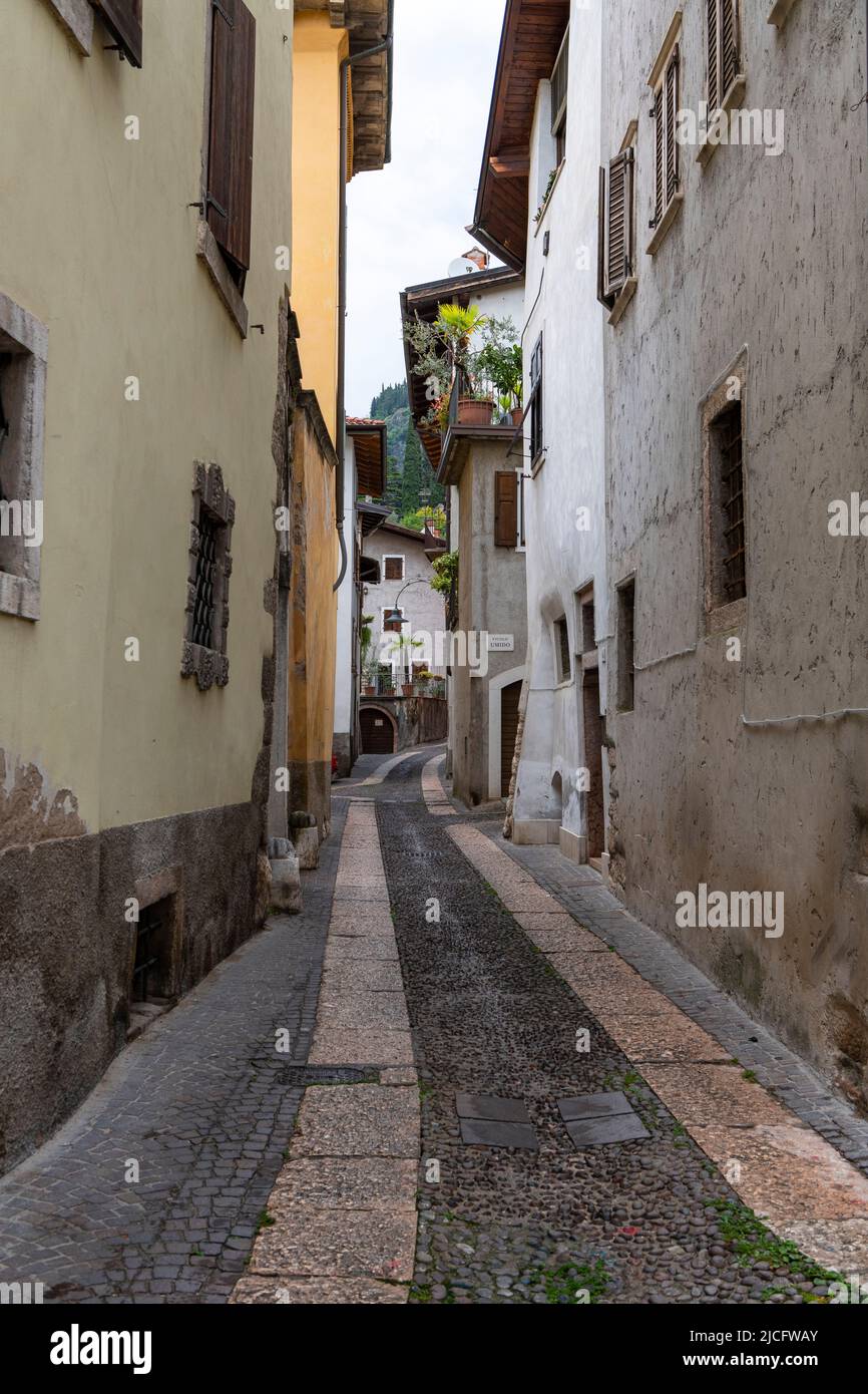 Old downtown of Arco, Italy Stock Photo - Alamy