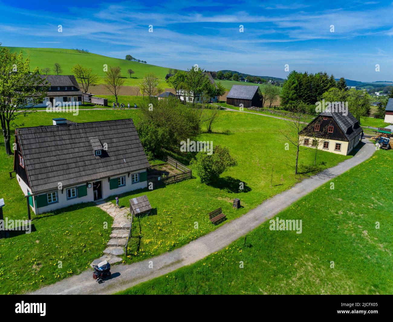 Open-air museum in the toy town of Seiffen Stock Photo - Alamy