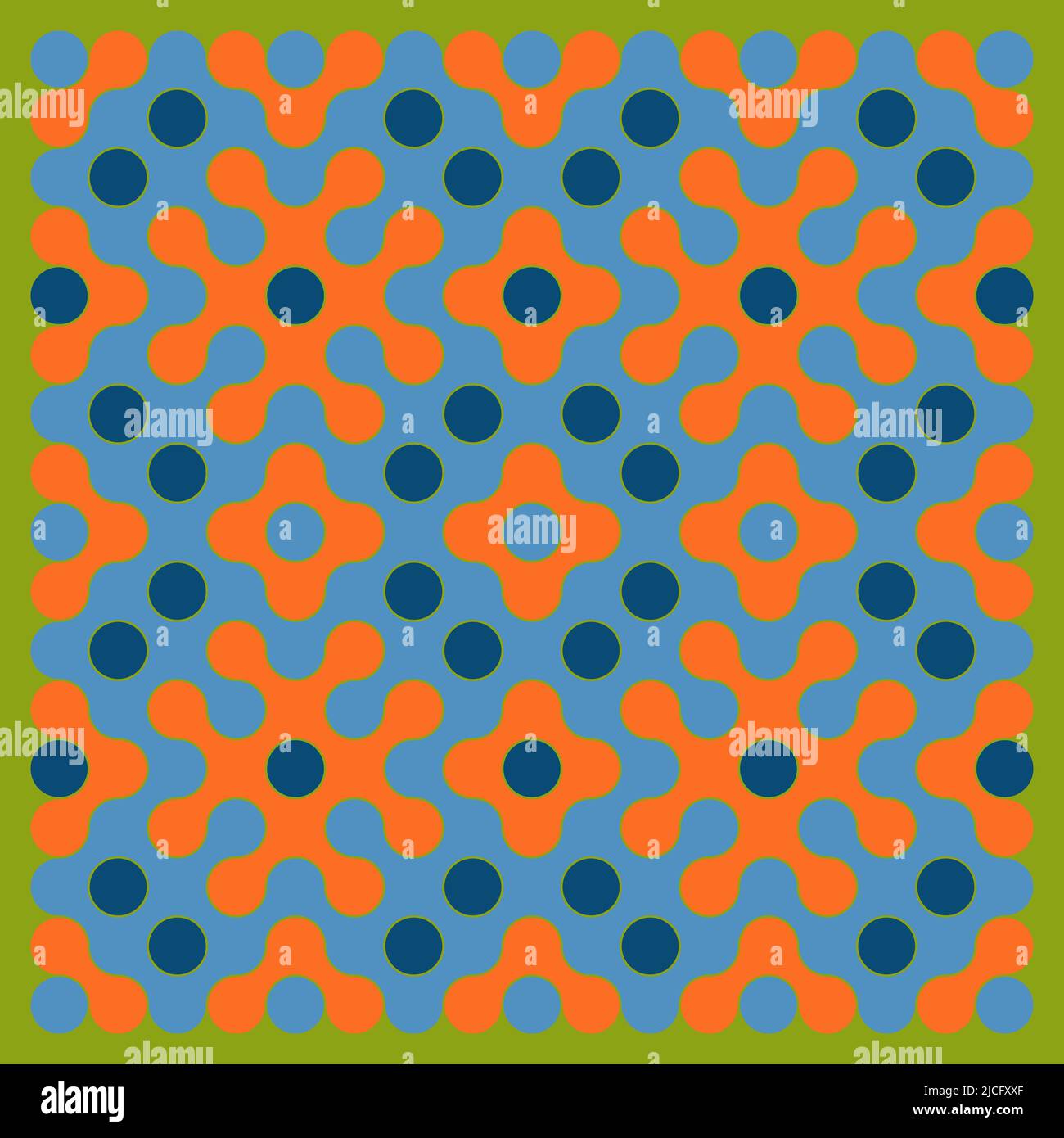 Random color rounded truchet tiling illustration Stock Vector Image ...