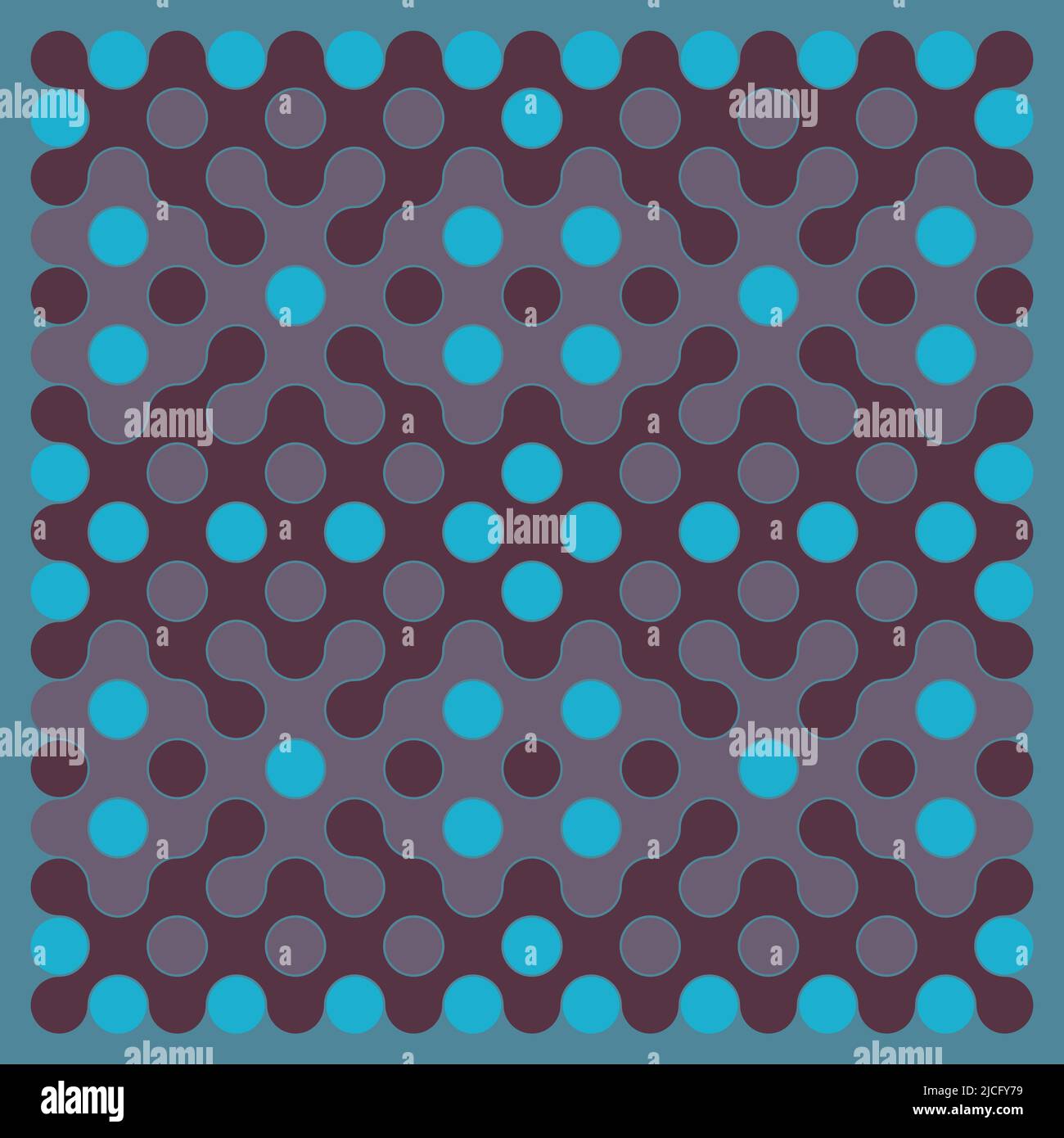 Random color rounded truchet tiling illustration Stock Vector Image ...