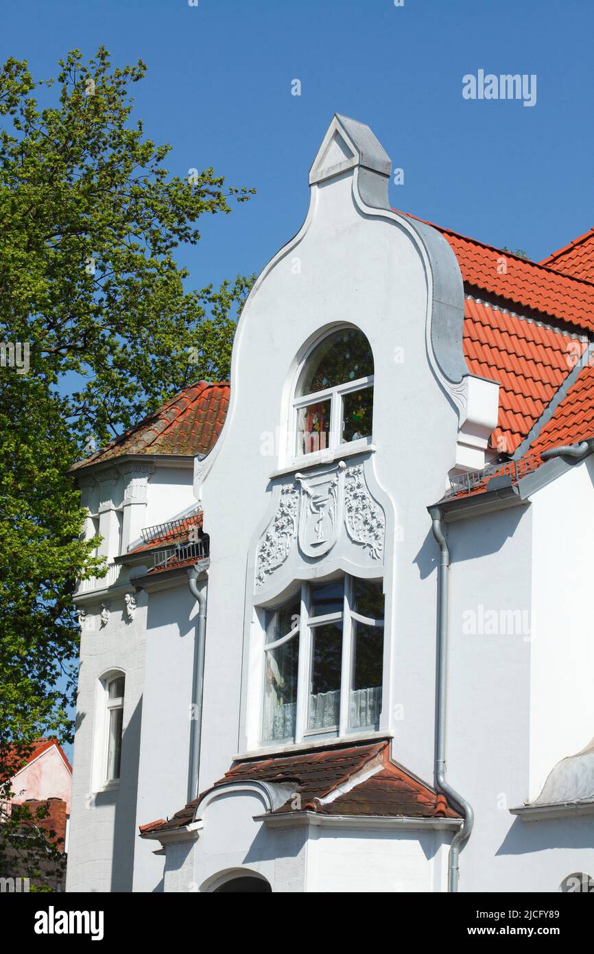 Residential building in Bremen-Blumenthal, Bremen, Germany, Europe ...