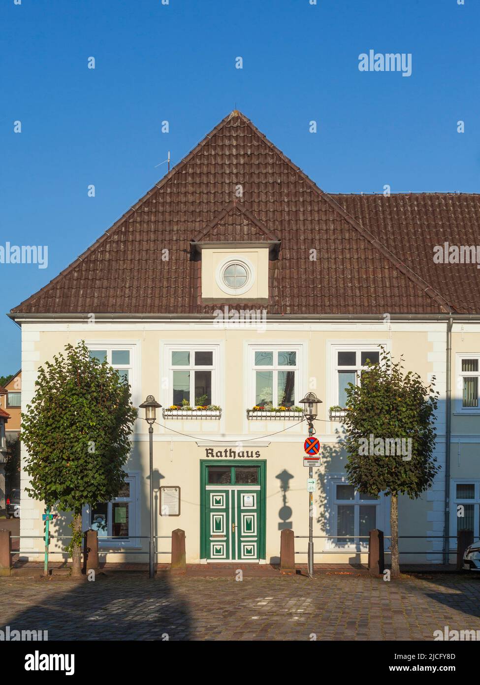 City Hall, Elsfleth, Wesermarsch County, Lower Saxony, Germany, Europe ...