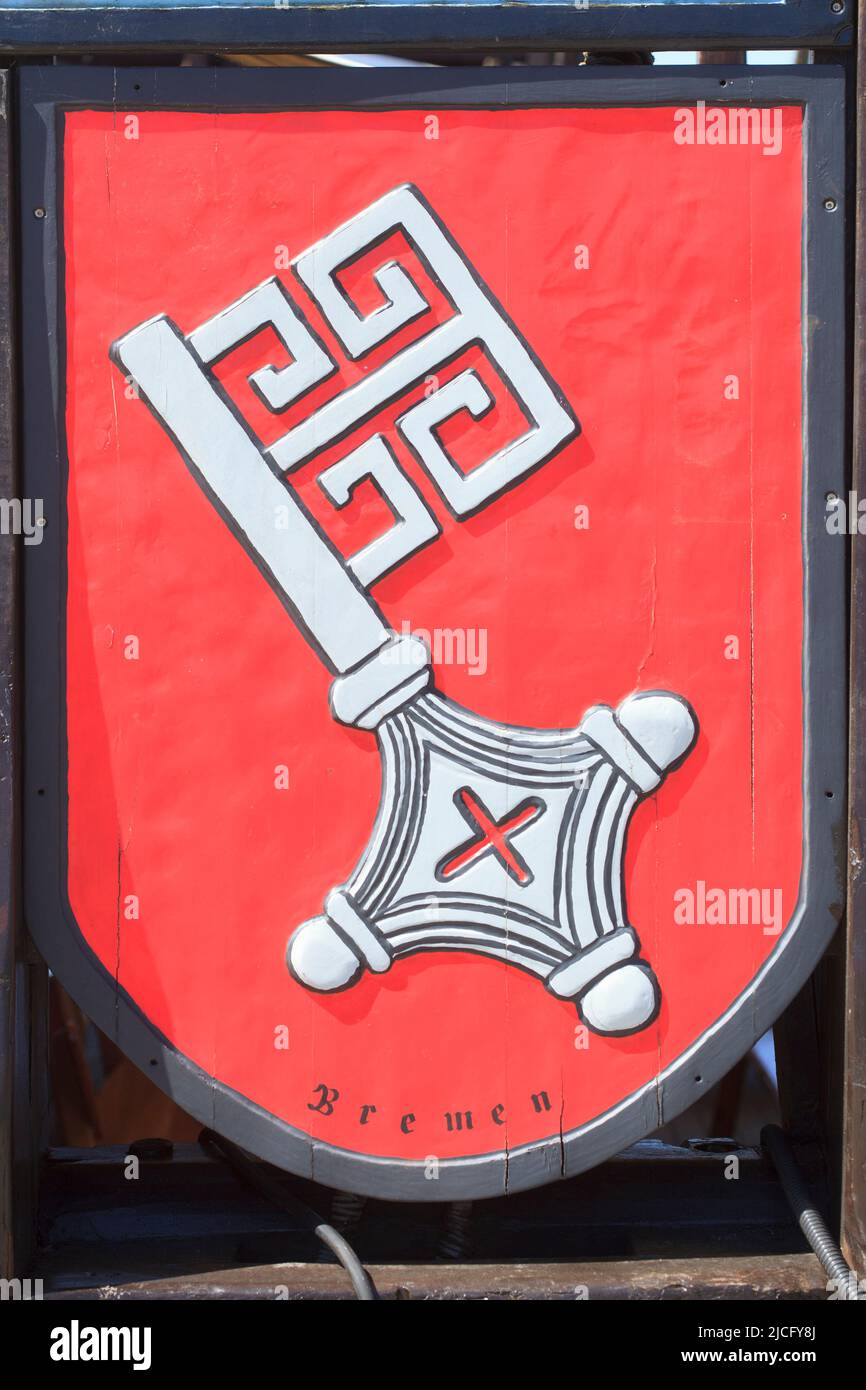 Bremen coat of arms hi-res stock photography and images - Alamy