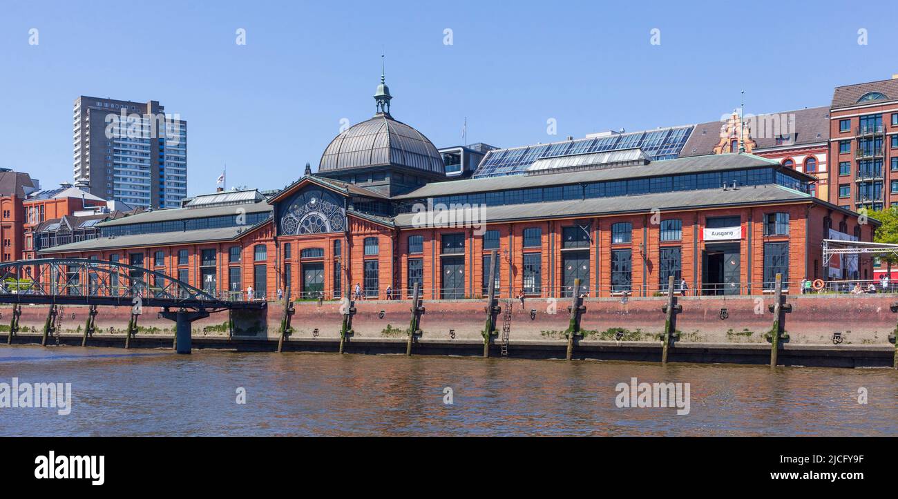 Fish Auction Hall, Fish Market, Altona, Hamburg, Germany, Europe Stock ...