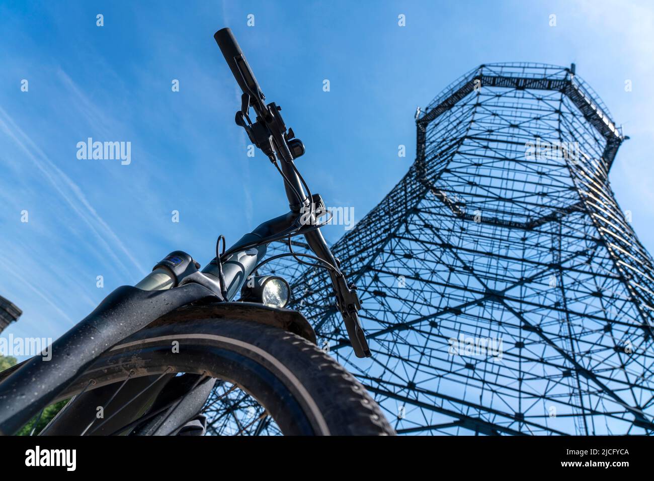Cycling in the Ruhr area, at the Zollverein Coal Mine World Heritage ...
