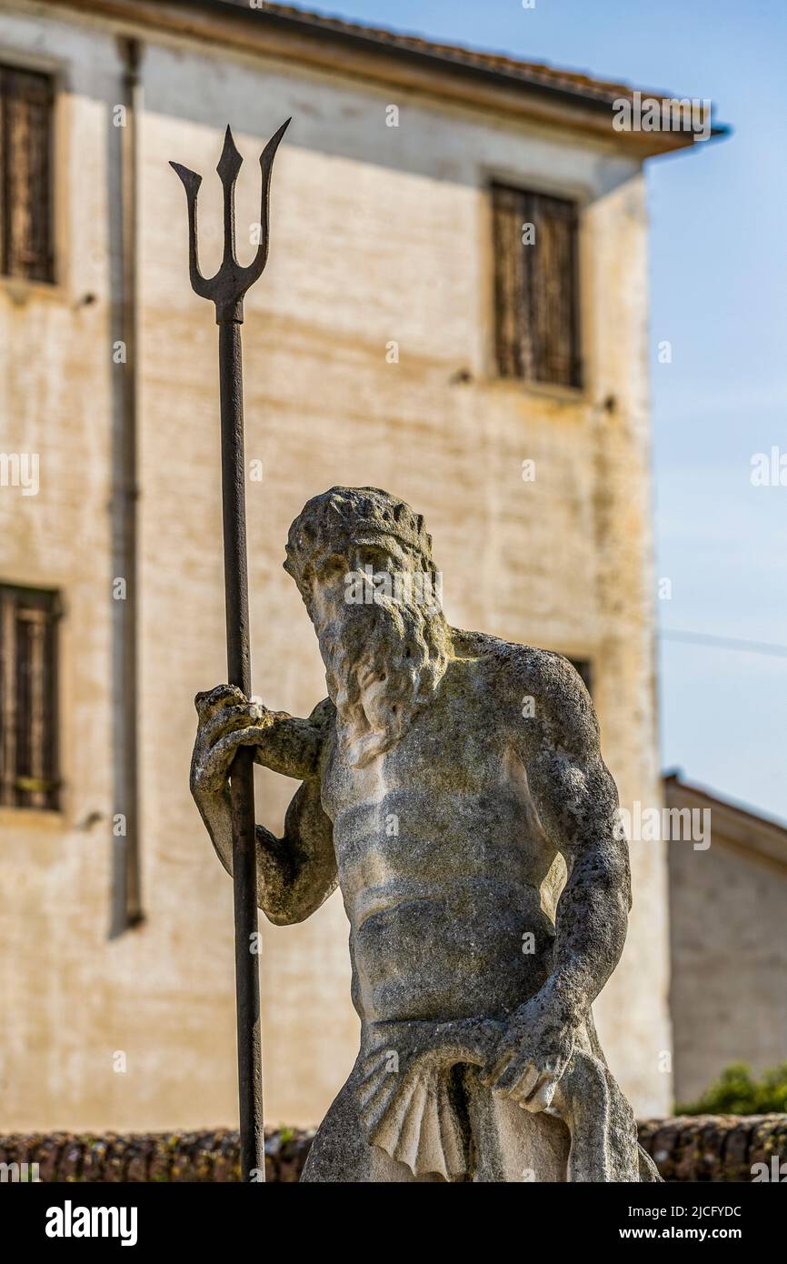 Italy Veneto Istrana (Tv ) Villa Lattes (1715) by Giorgio Massari Stock ...