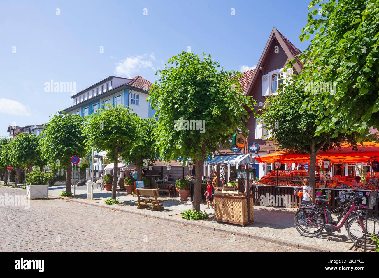Blockhouse Glückswinkel, spa architecture, Sellin, Rügen Island ...