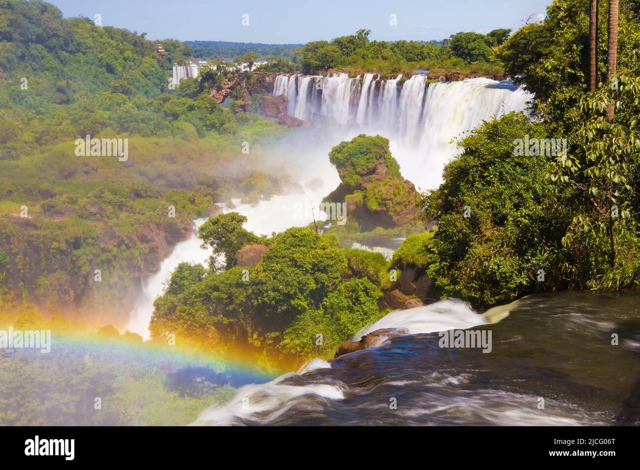 Iguazu Falls Iguazu Falls National Park Misiones Argentina Stock