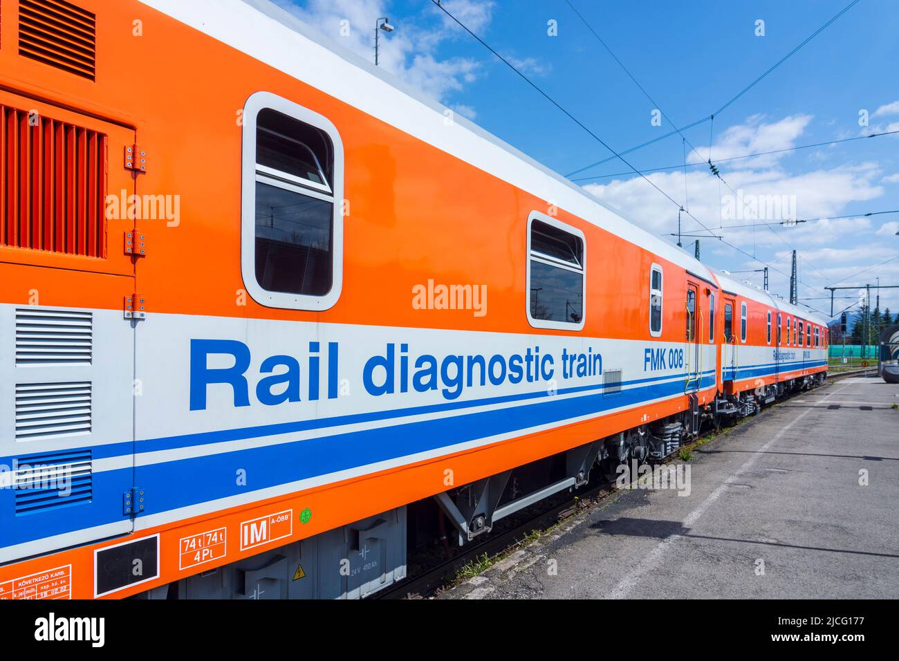 Rail diagnostic train hi-res stock photography and images - Alamy