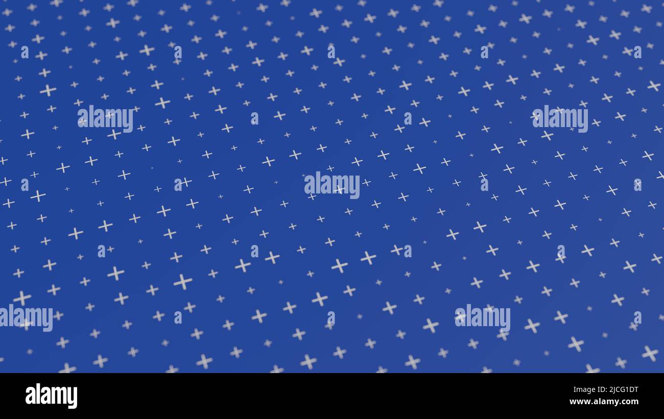 Abstract background in blue with texture of crosses Stock Photo - Alamy