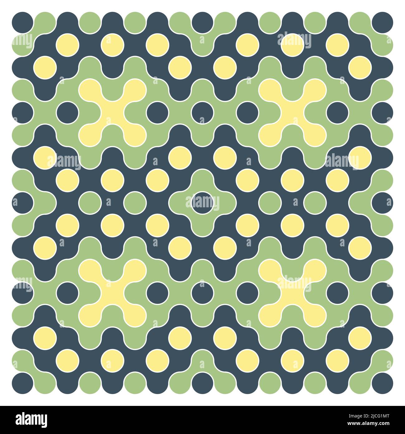 Random color rounded truchet tiling illustration Stock Vector Image ...