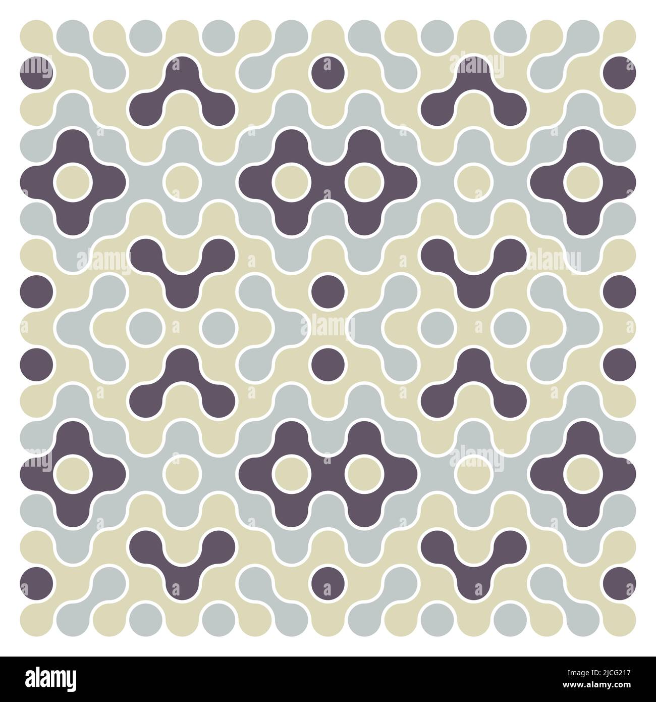 Random color rounded truchet tiling illustration Stock Vector Image ...