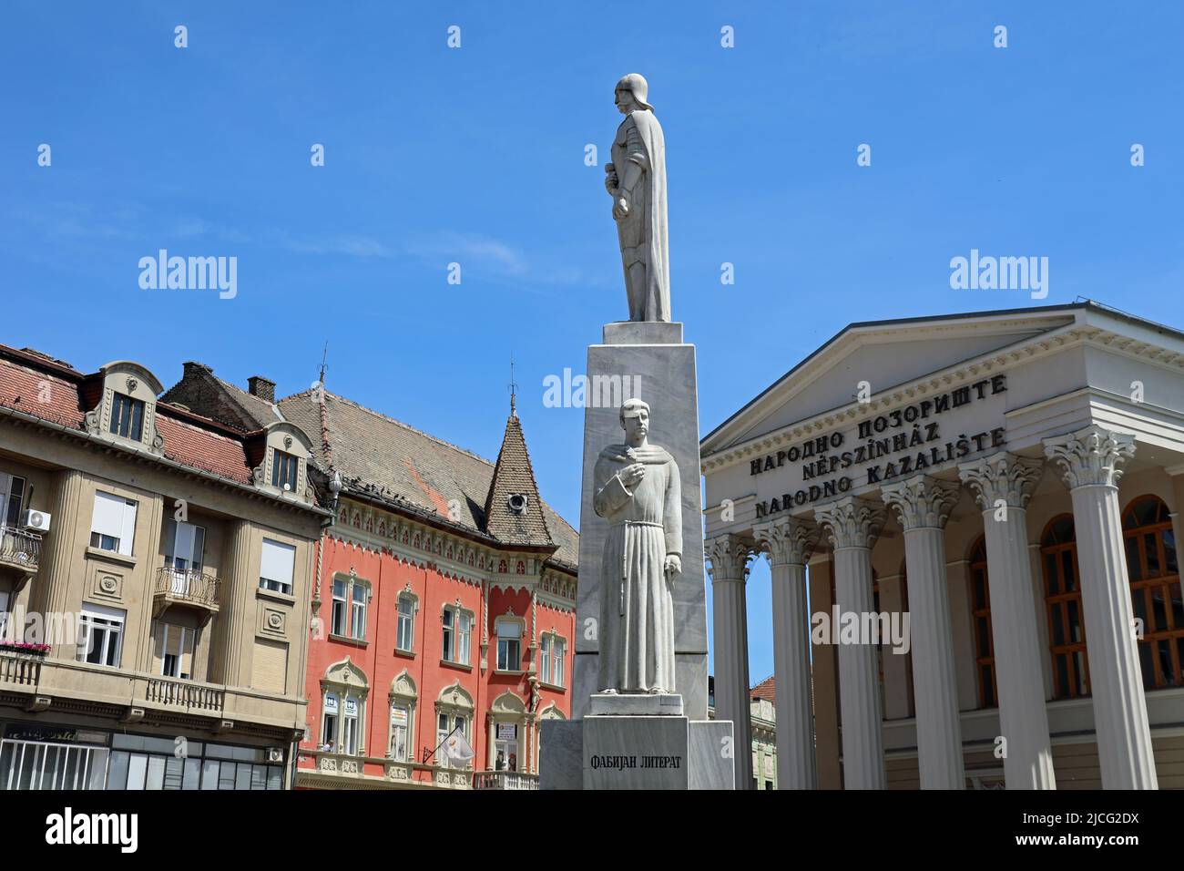 Historic centre of Subotica in Serbia Stock Photo - Alamy