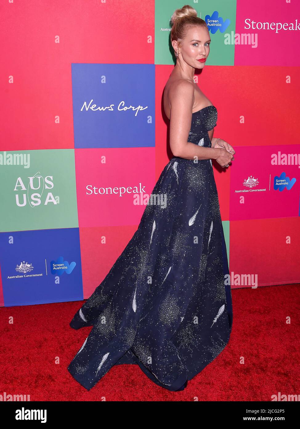 LOS ANGELES, CALIFORNIA, USA - JUNE 11: Australian actress Nicky Whelan ...