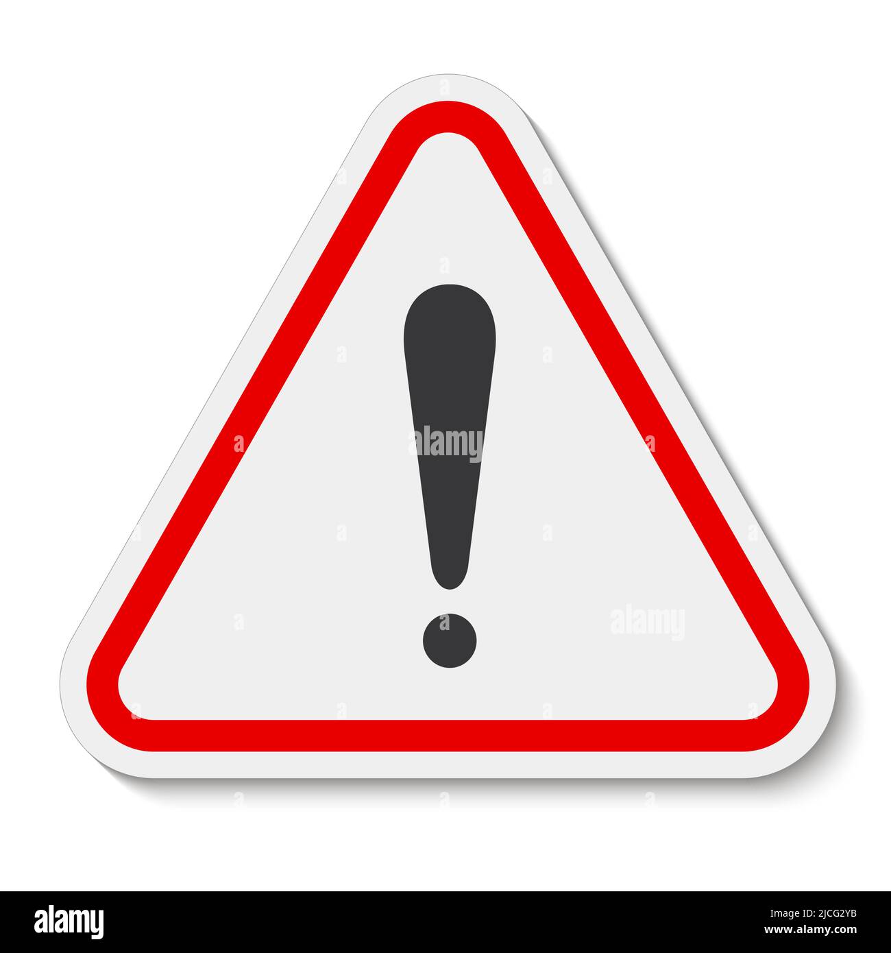Warning sign Sign Isolate On White Background,Vector Illustration Stock ...