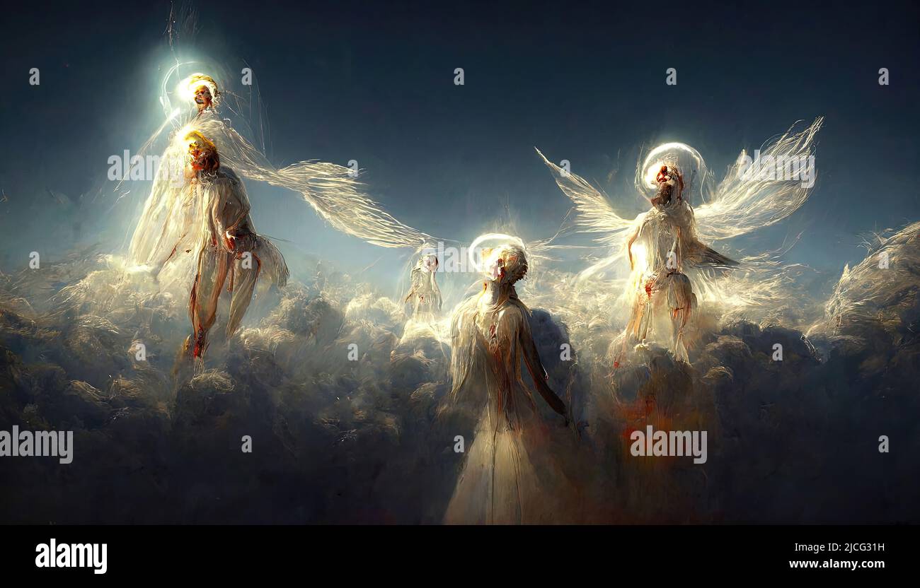 Heavenly character hi-res stock photography and images - Alamy