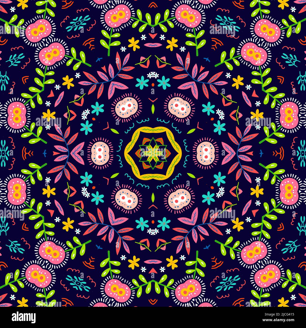 Abstract Computer generated Fractal design. A fractal is a never-ending ...