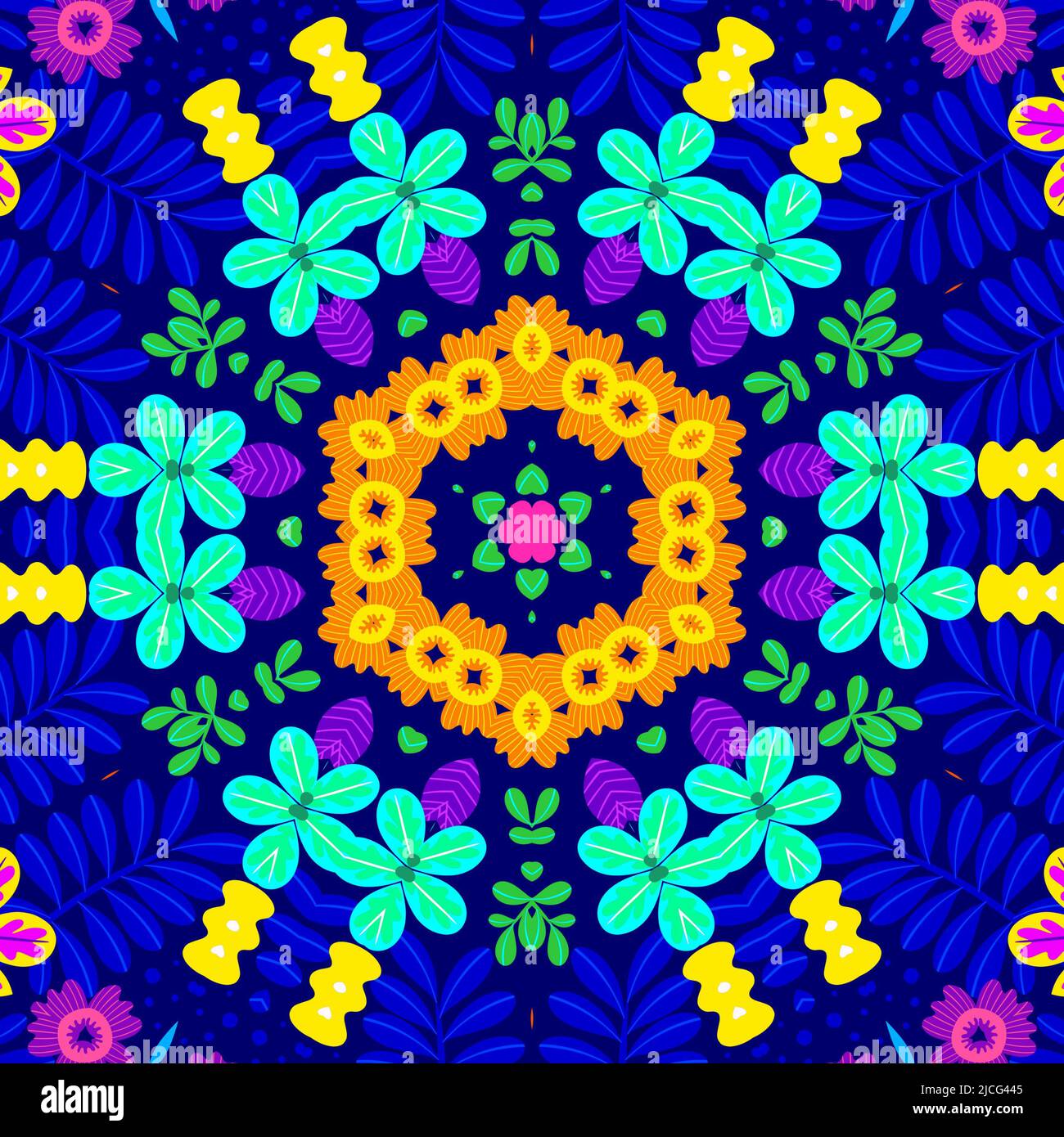 Abstract Computer generated Fractal design. A fractal is a never-ending ...