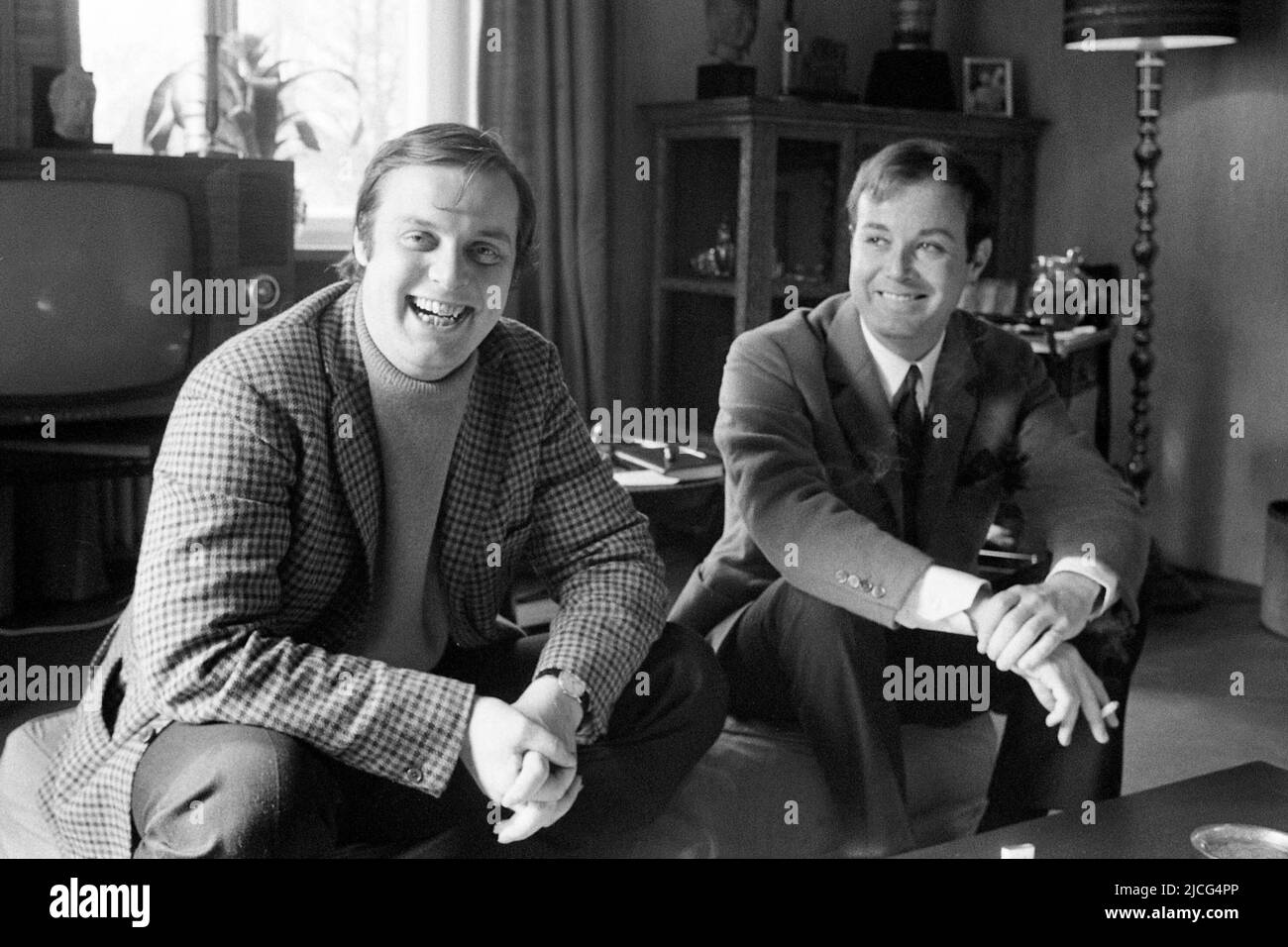 Axel Sven SPRINGER, left, known as SVEN SIMON, photographer, co-founder ...