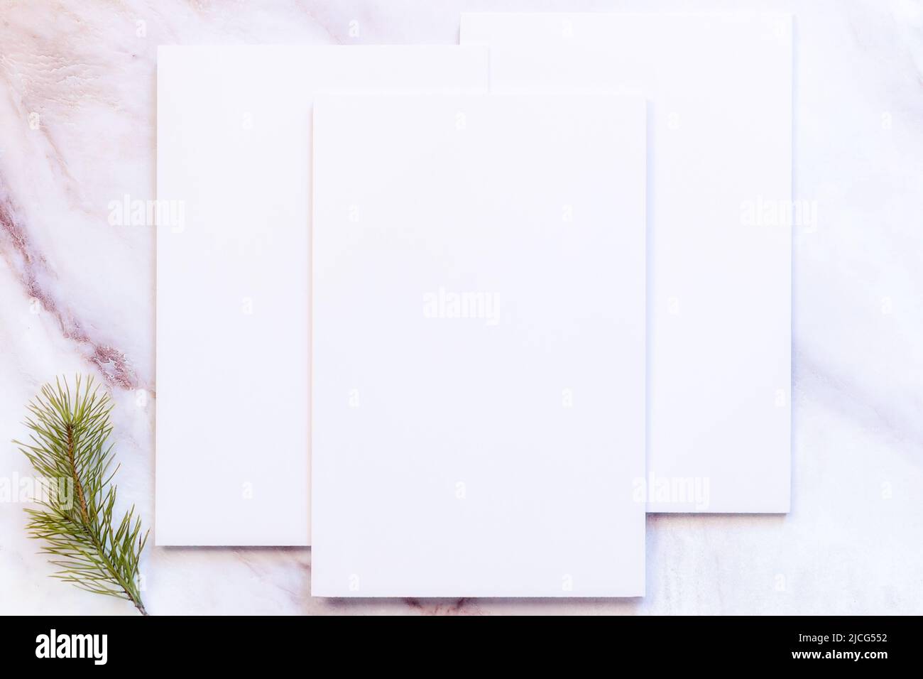 blank vertical white sheets business design template Stock Photo - Alamy