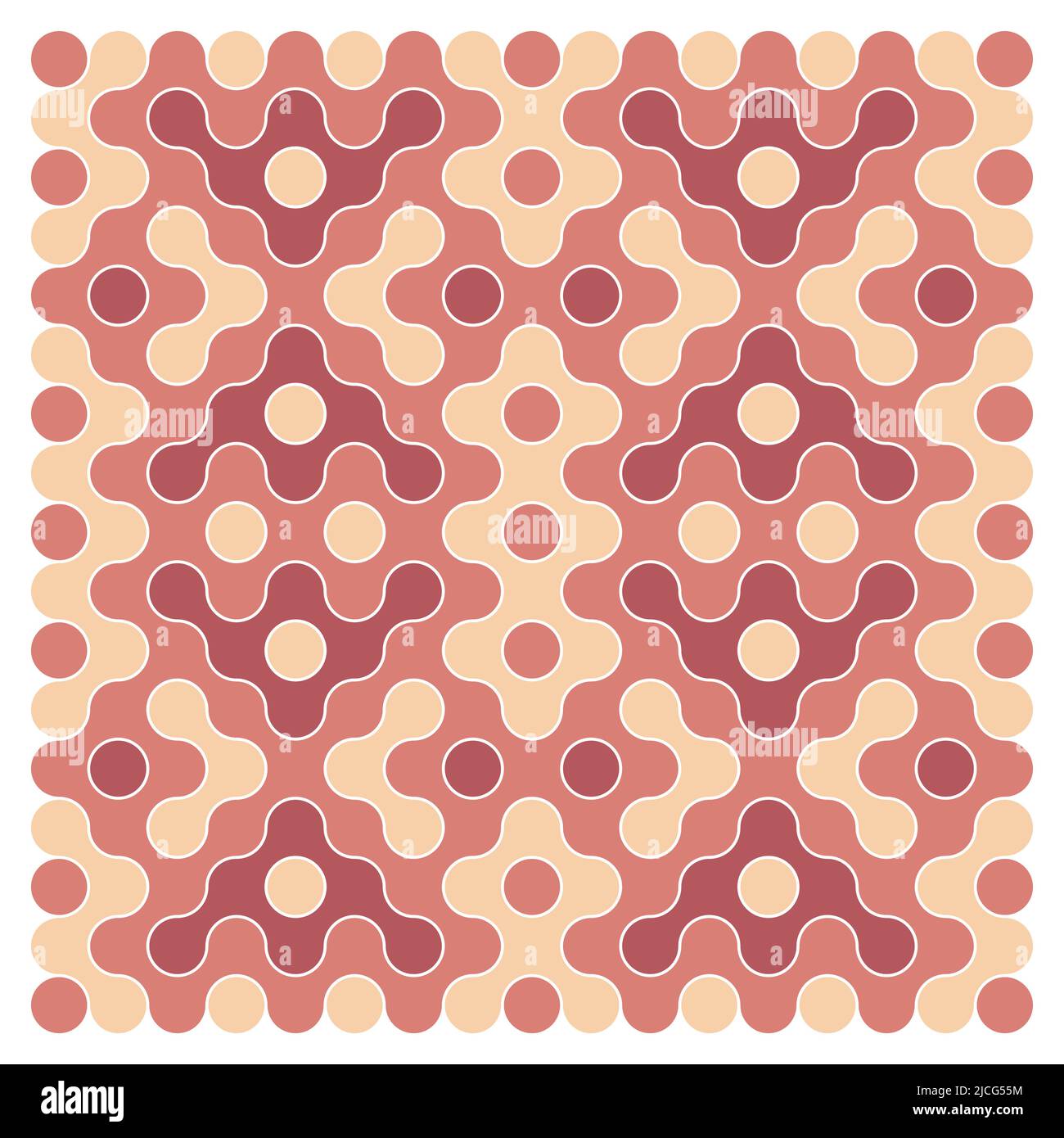 Random color rounded truchet tiling illustration Stock Vector Image & Art - Alamy