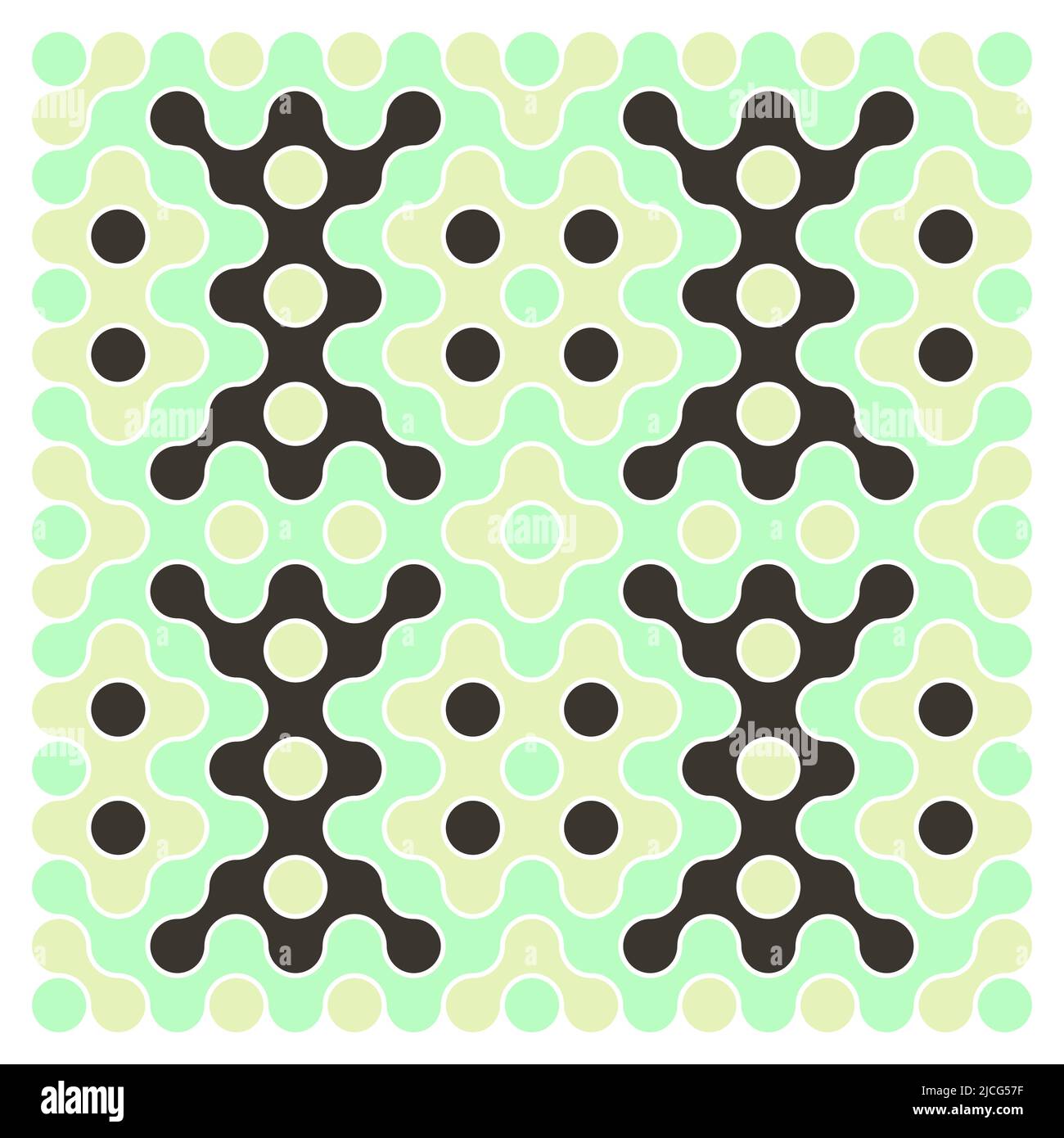 Random color rounded truchet tiling illustration Stock Vector Image & Art - Alamy