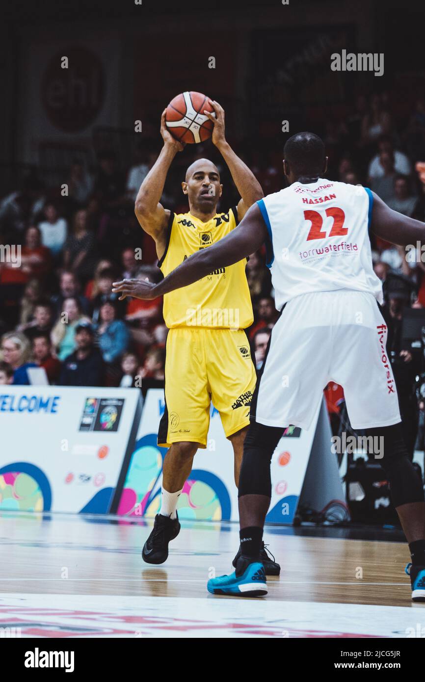 Testimonional match for Leiccester Riders' coach Rob Paternostro. BBL ...