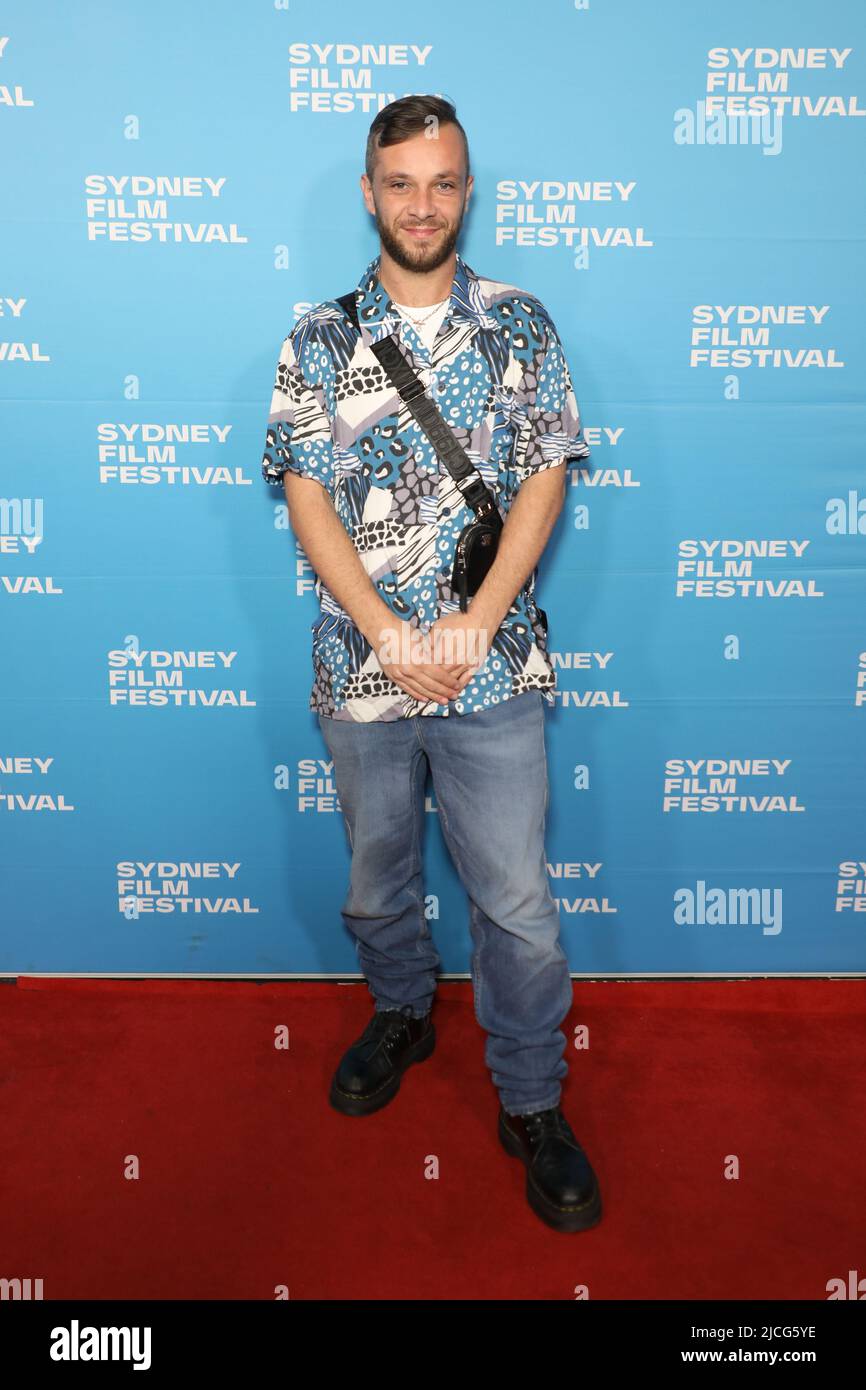 Sydney, Australia. 13th June 2022. Jamie Azzopardi arrive(s) on the red ...