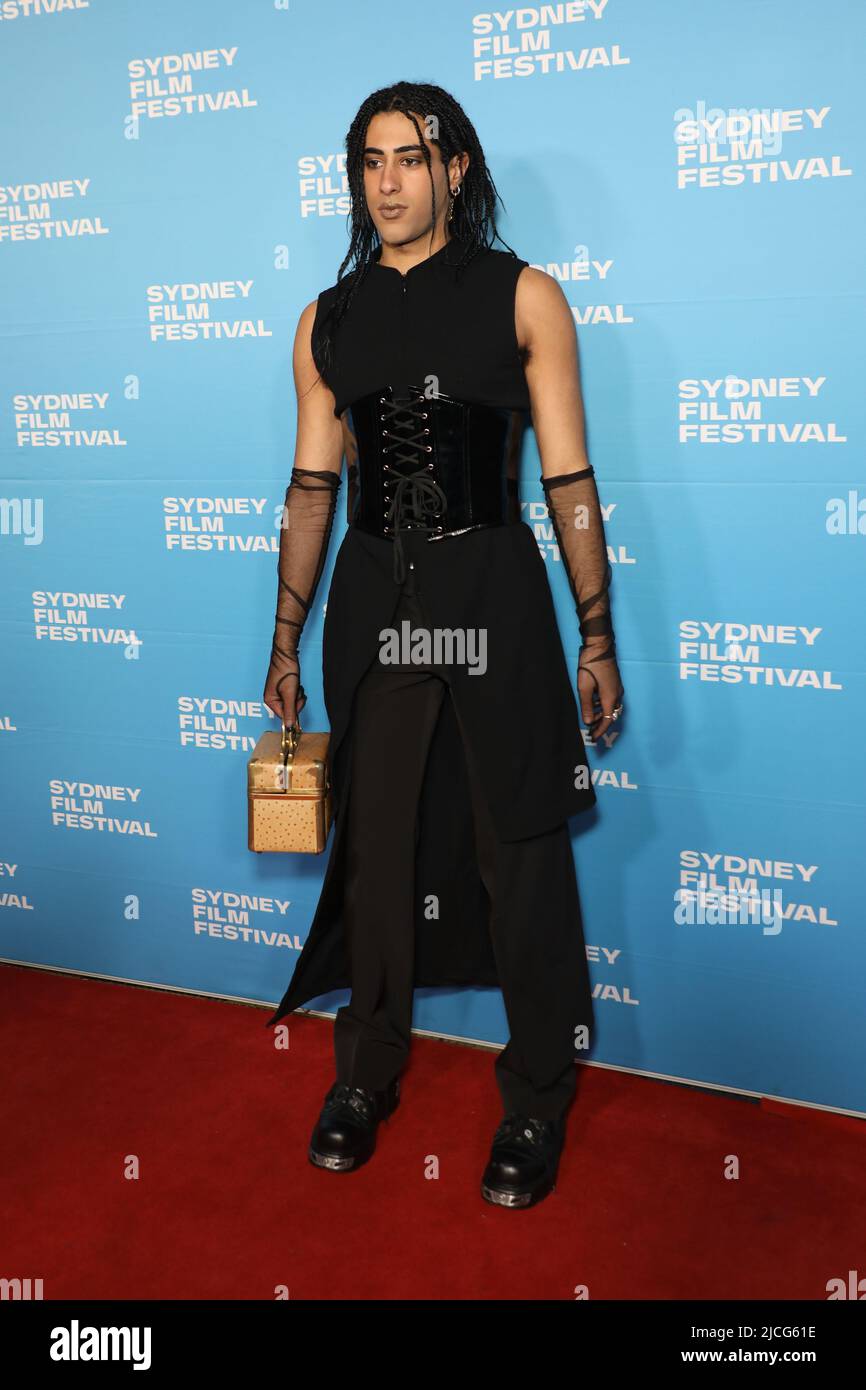 Sydney Australia 13th June 2022 Cast Member Daniel Gabriel Arrives