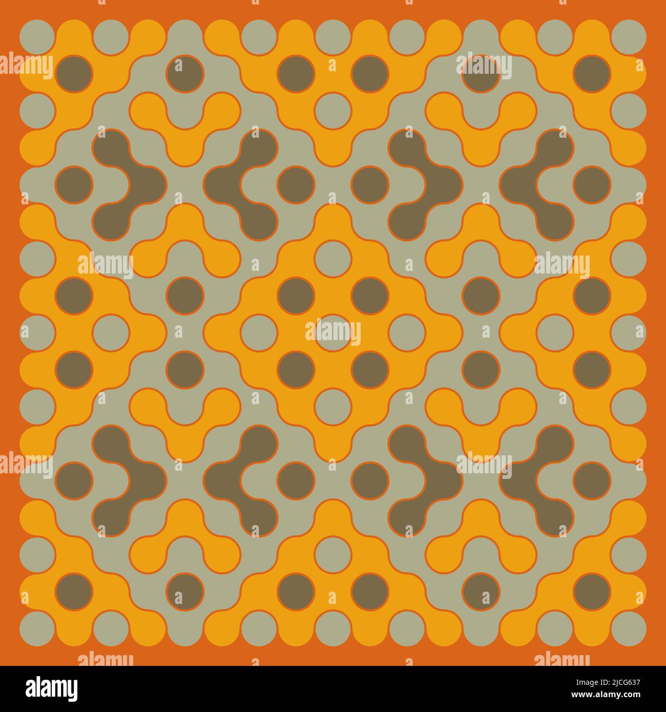 Random color rounded truchet tiling illustration Stock Vector Image ...