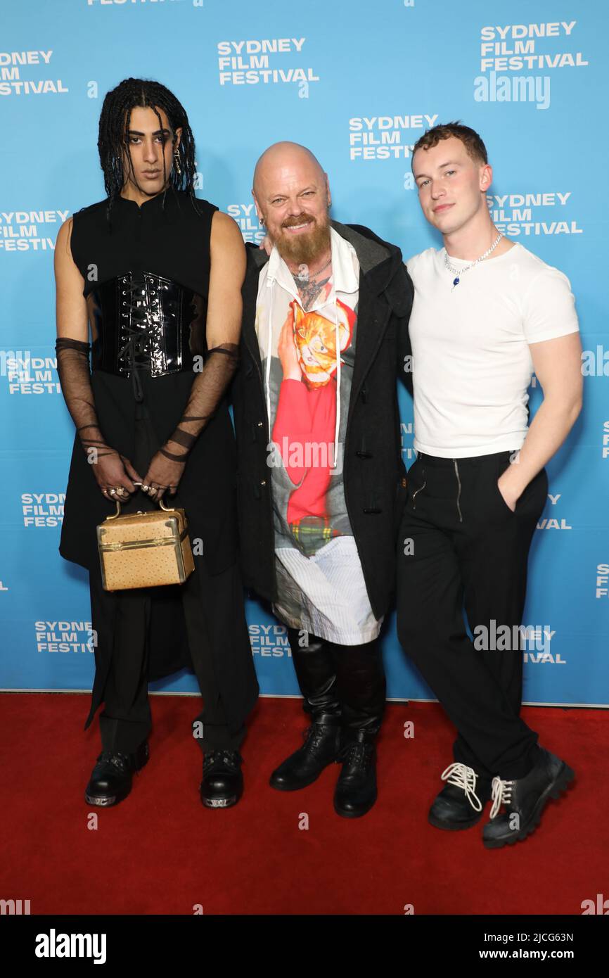 Sydney, Australia. 13th June 2022. Daniel Gabriel, Craig Boreham and ...