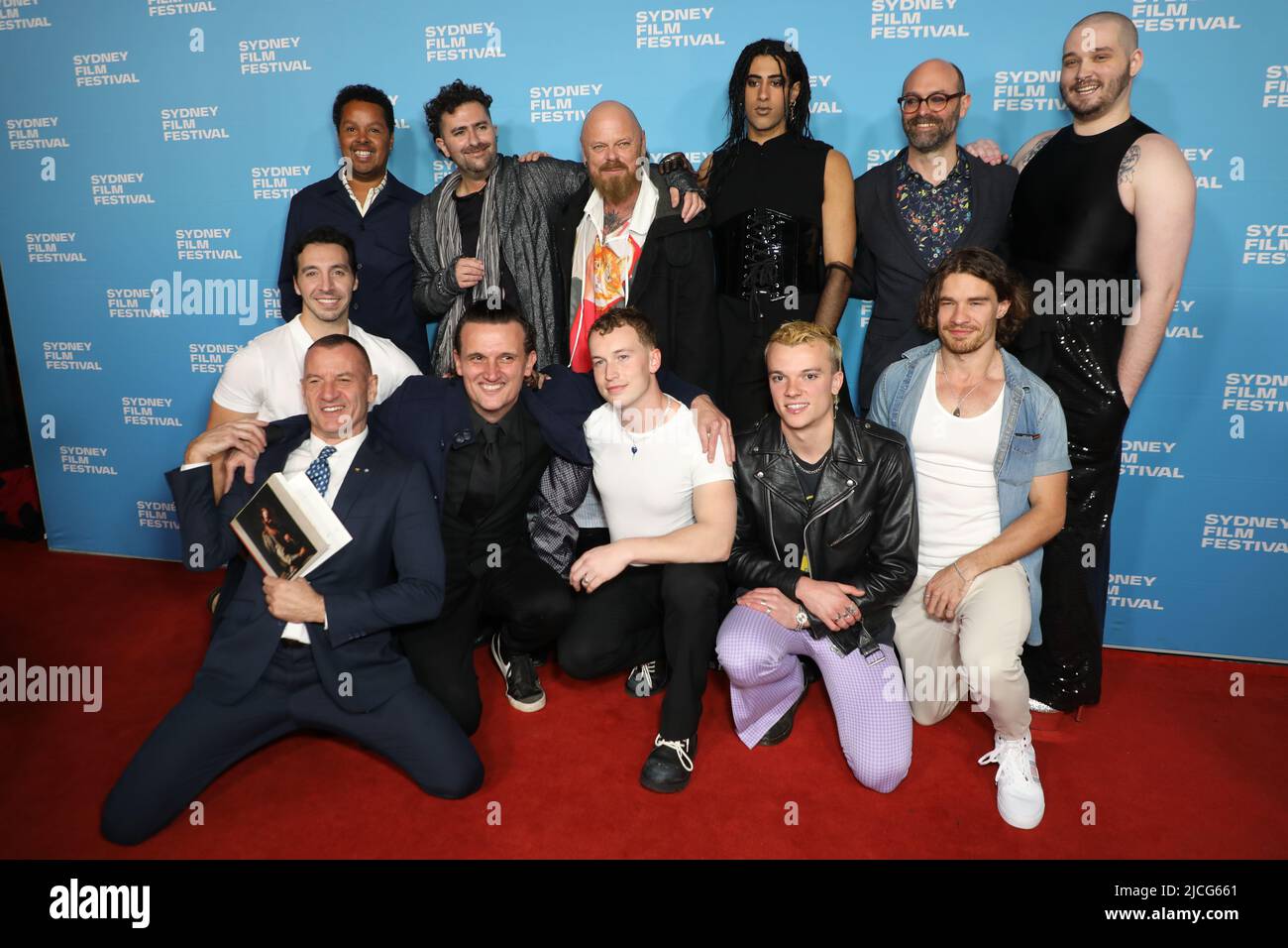 Sydney, Australia. 13th June 2022. Cast and crew from the film arrive ...