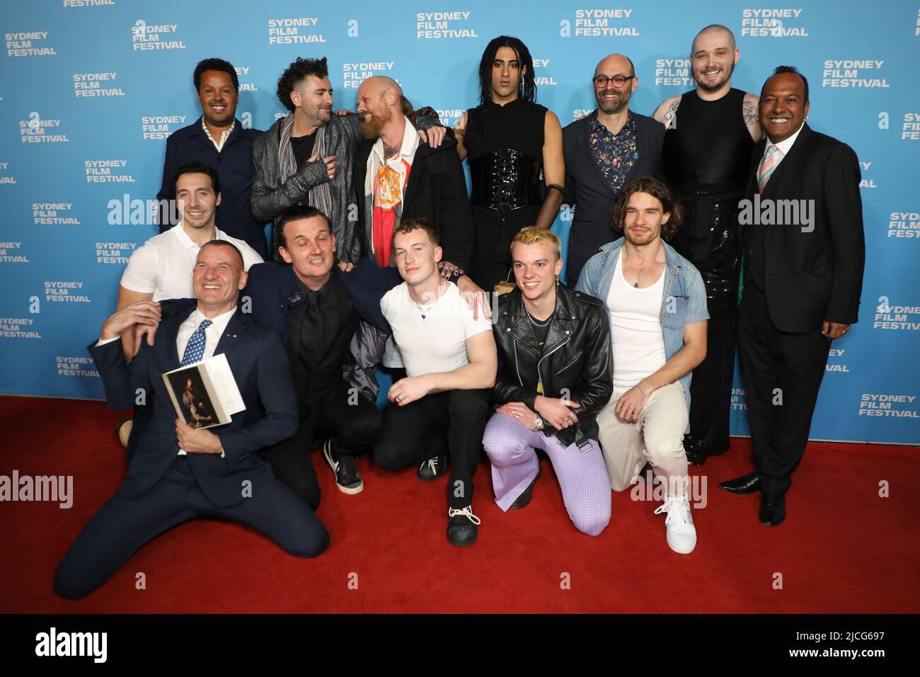 Sydney, Australia. 13th June 2022. Cast and crew from the film arrive ...