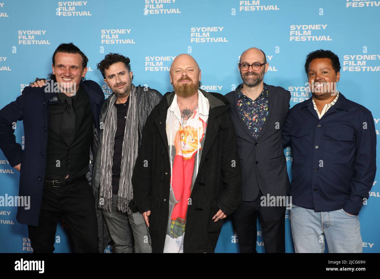 Sydney, Australia. 13th June 2022. Cast and crew from the film arrive ...