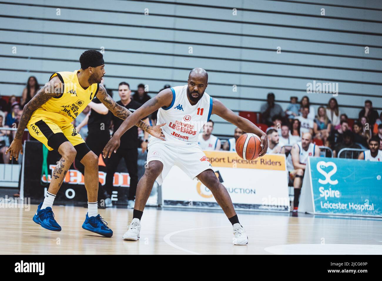 Testimonional match for Leiccester Riders' coach Rob Paternostro. BBL ...