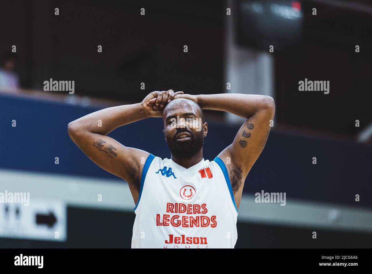 Testimonional match for Leiccester Riders' coach Rob Paternostro. BBL ...