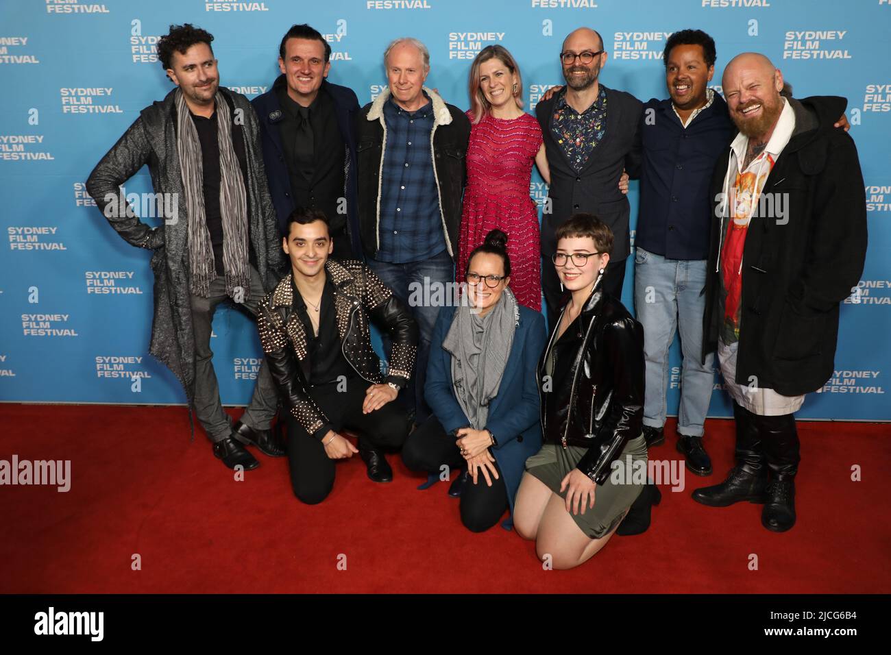 Sydney, Australia. 13th June 2022. Cast and crew from the film arrive ...