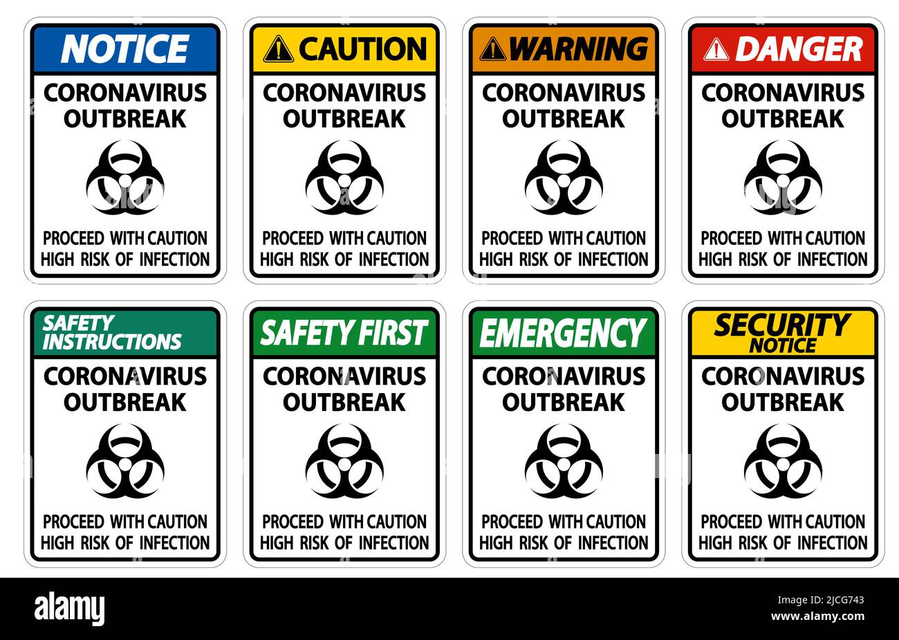 Coronavirus Outbreak Sign Isolate On White Background,Vector ...