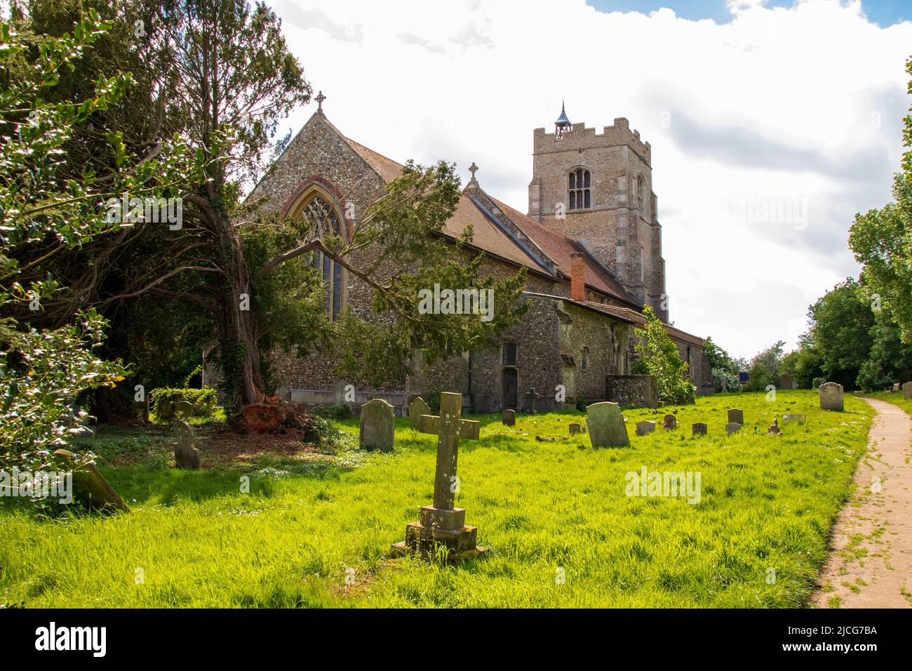 St Peters Parish Church, Sible Hedingham Essex England UK Stock Photo ...