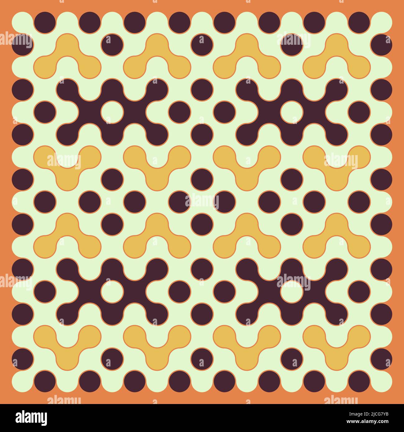 Random color rounded truchet tiling illustration Stock Vector Image & Art - Alamy