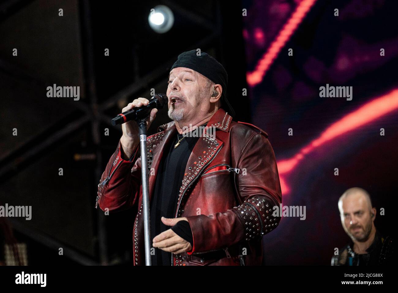Italian singer, Vasco Rossi performs live on stage at Circo Massimo in ...