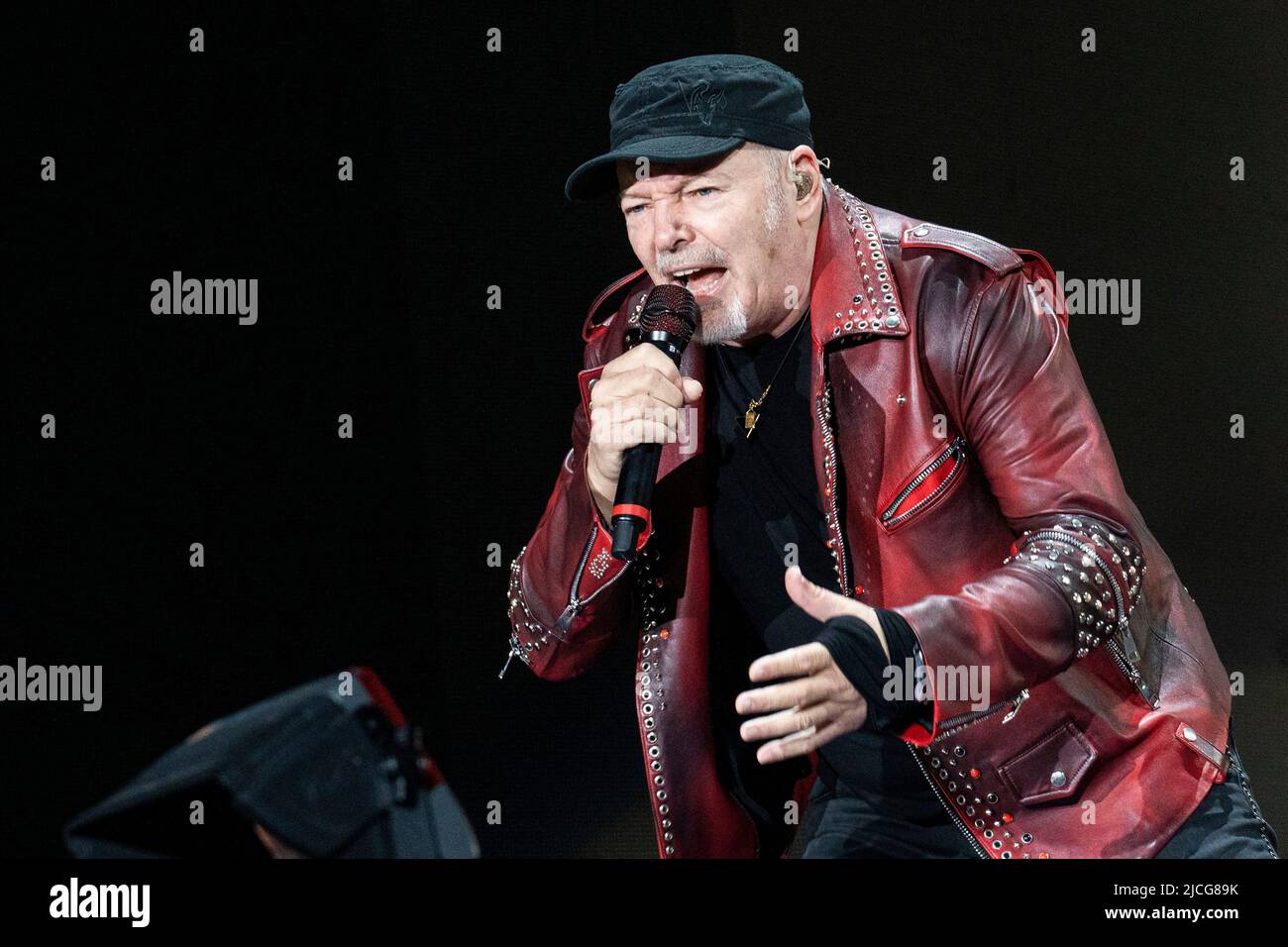 Italian singer, Vasco Rossi performs live on stage at Circo Massimo in ...