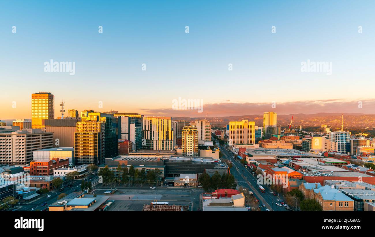 Adelaide aerial hi-res stock photography and images - Alamy