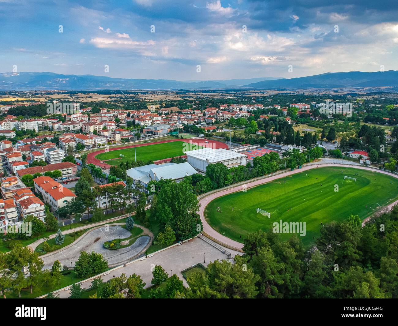 Greek stadium aerial hi-res stock photography and images - Alamy