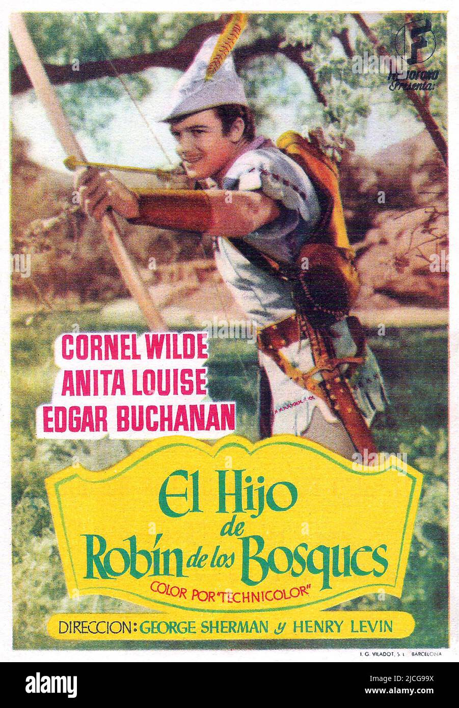 THE BANDIT OF SHERWOOD FOREST (1946), directed by GEORGE SHERMAN ...