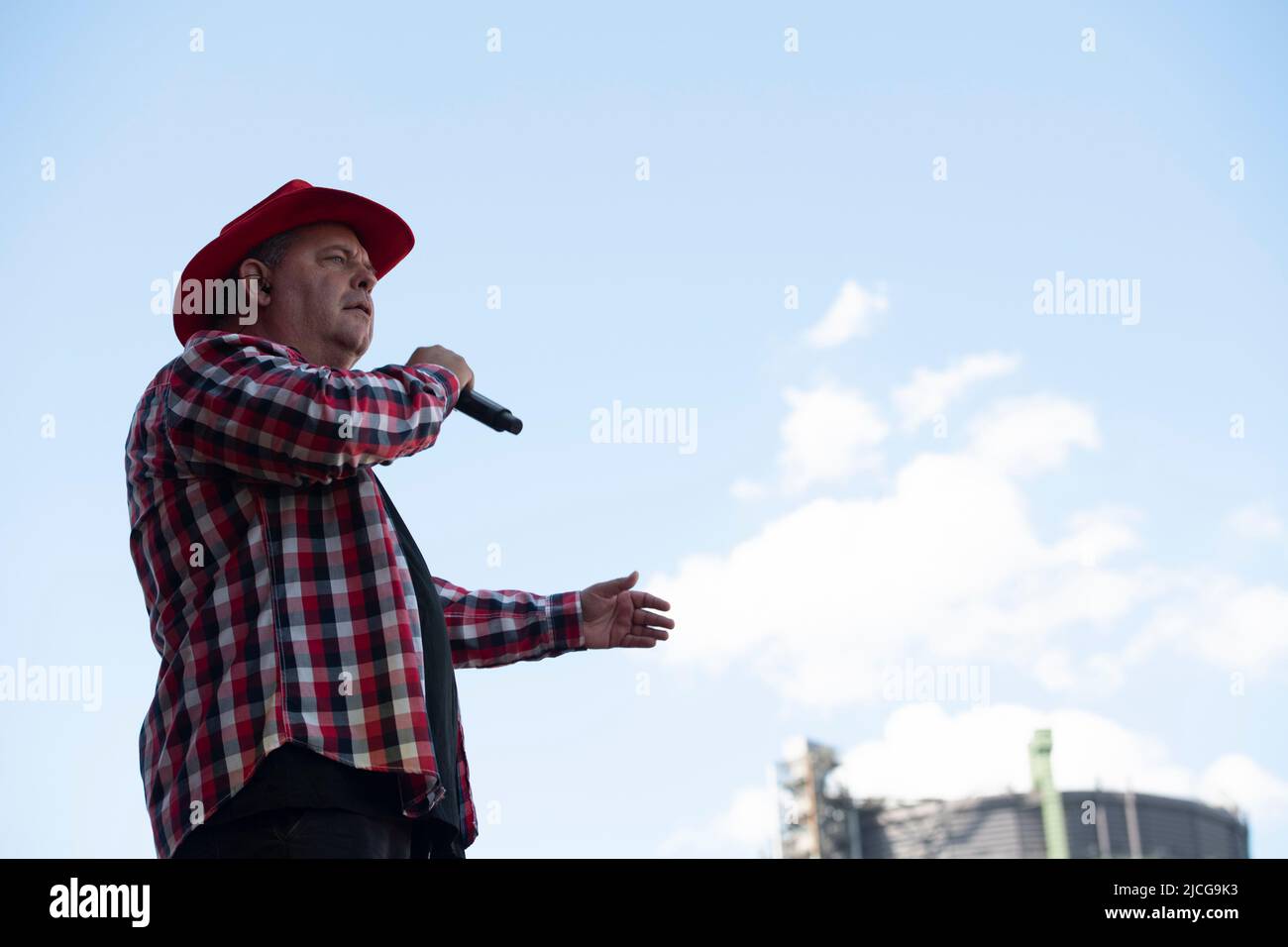 Markus BECKER, singer, pop singer, musician, singing, singing, concert ...