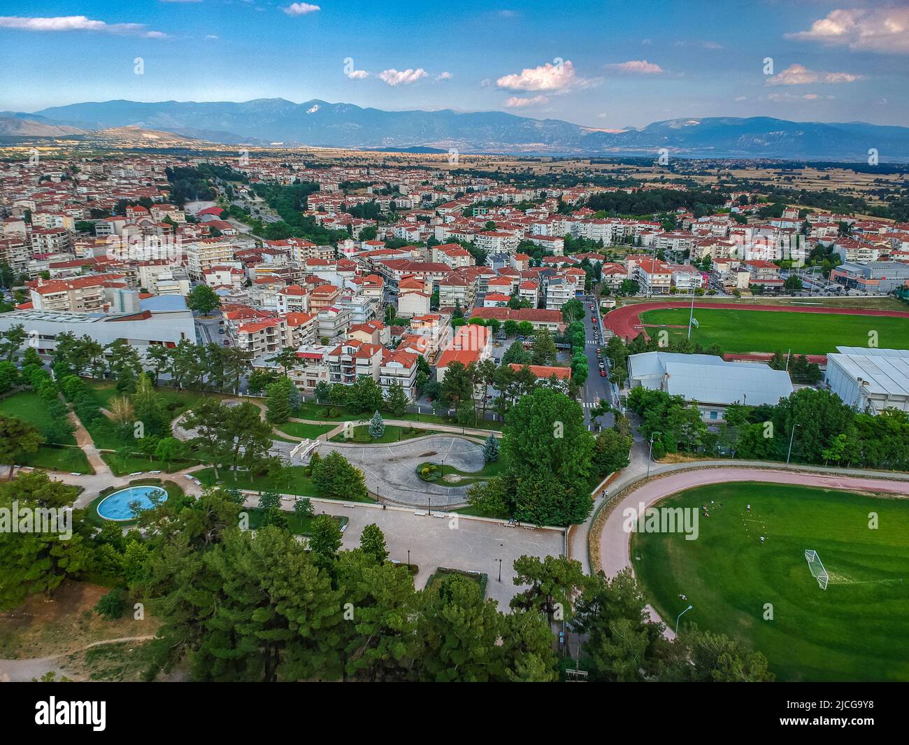 Greek stadium aerial hi-res stock photography and images - Alamy